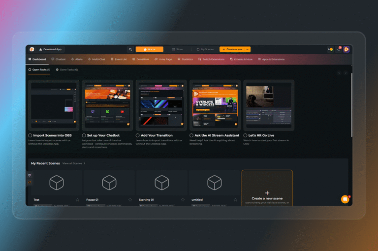 Panel - OWN3D.PRO Streaming Tool