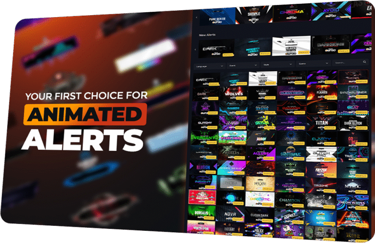 Alerts Twitch Extension - OWN3D.PRO Streaming Tool