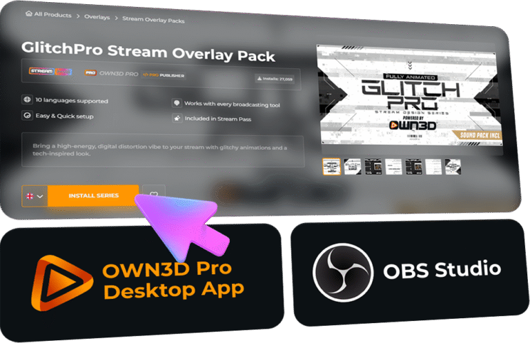 Desktop App - OWN3D.PRO Streaming Tool