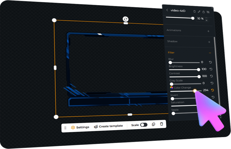 Overlay Color Changer - OWN3D.PRO Streaming Tool