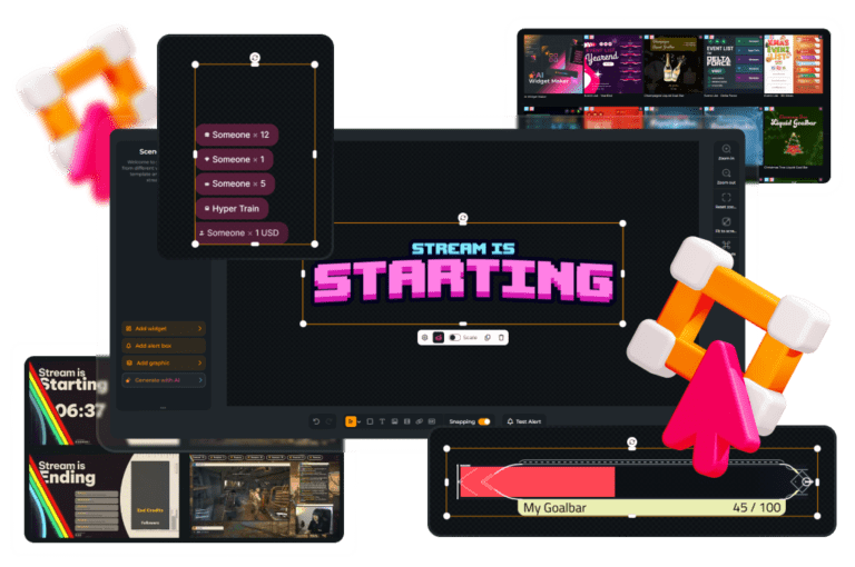 Free Stream Overlay Maker | Create Your Own Overlay Online