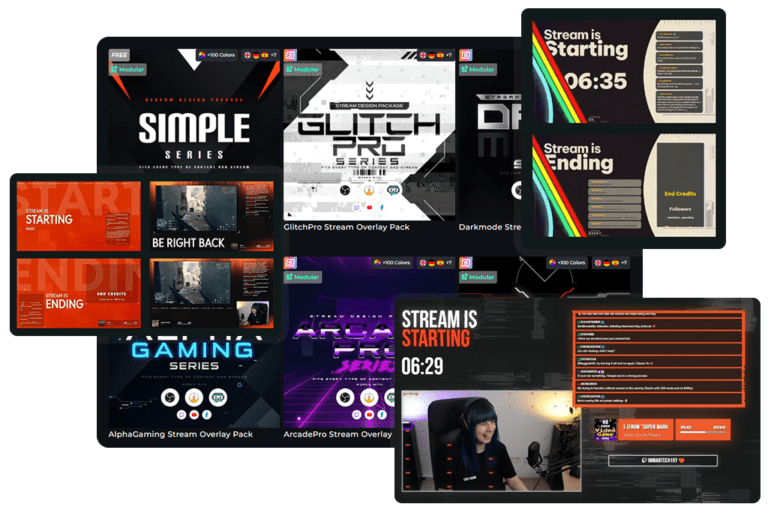 Free & Premium Stream Overlays | Easy To Install