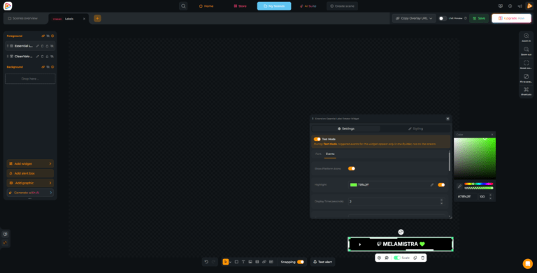 Stream Labels for Twitch, YouTube & Kick | Highlight Supporters