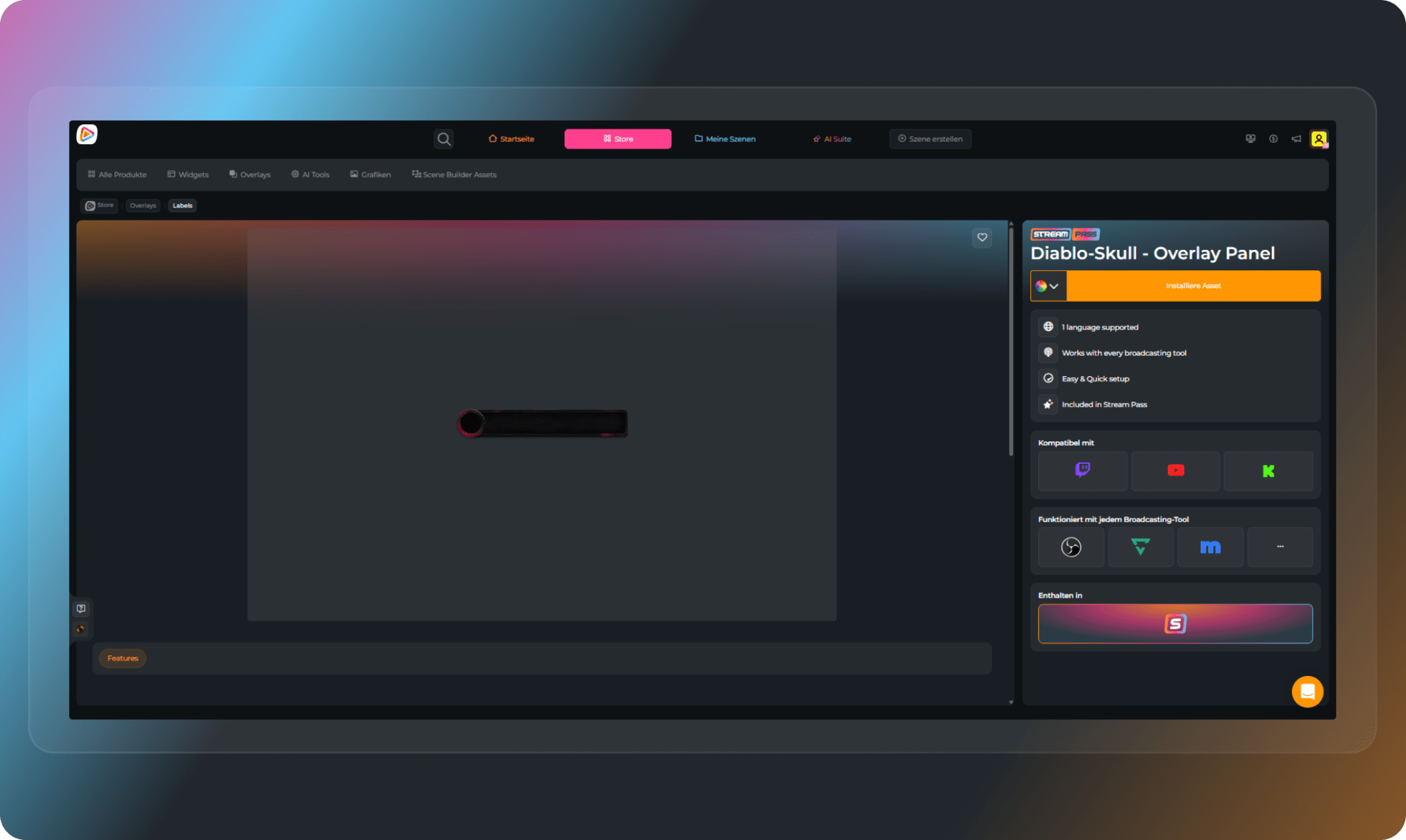 Stream Labels for Twitch, YouTube & Kick | Highlight Supporters
