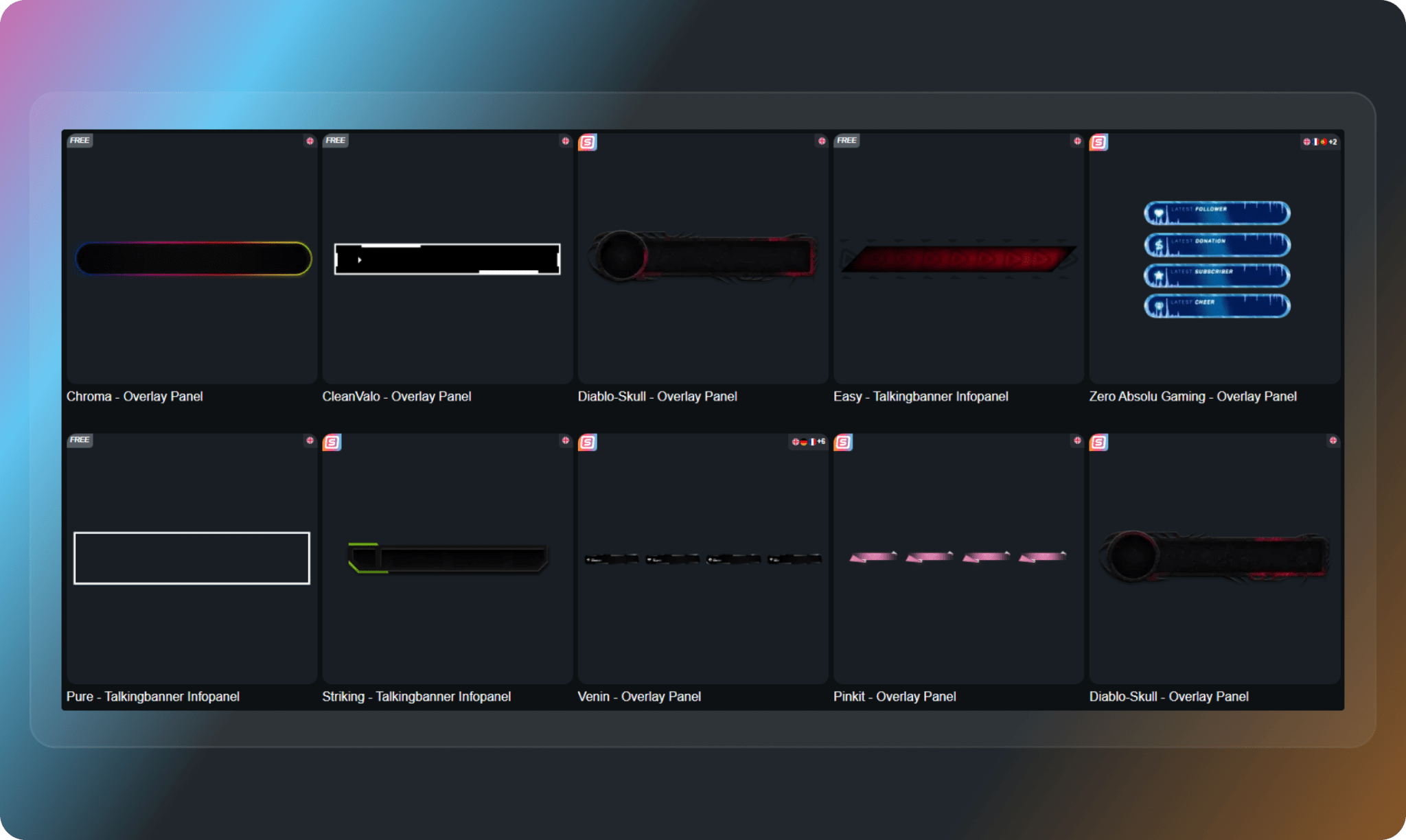 Stream Labels for Twitch, YouTube & Kick | Highlight Supporters